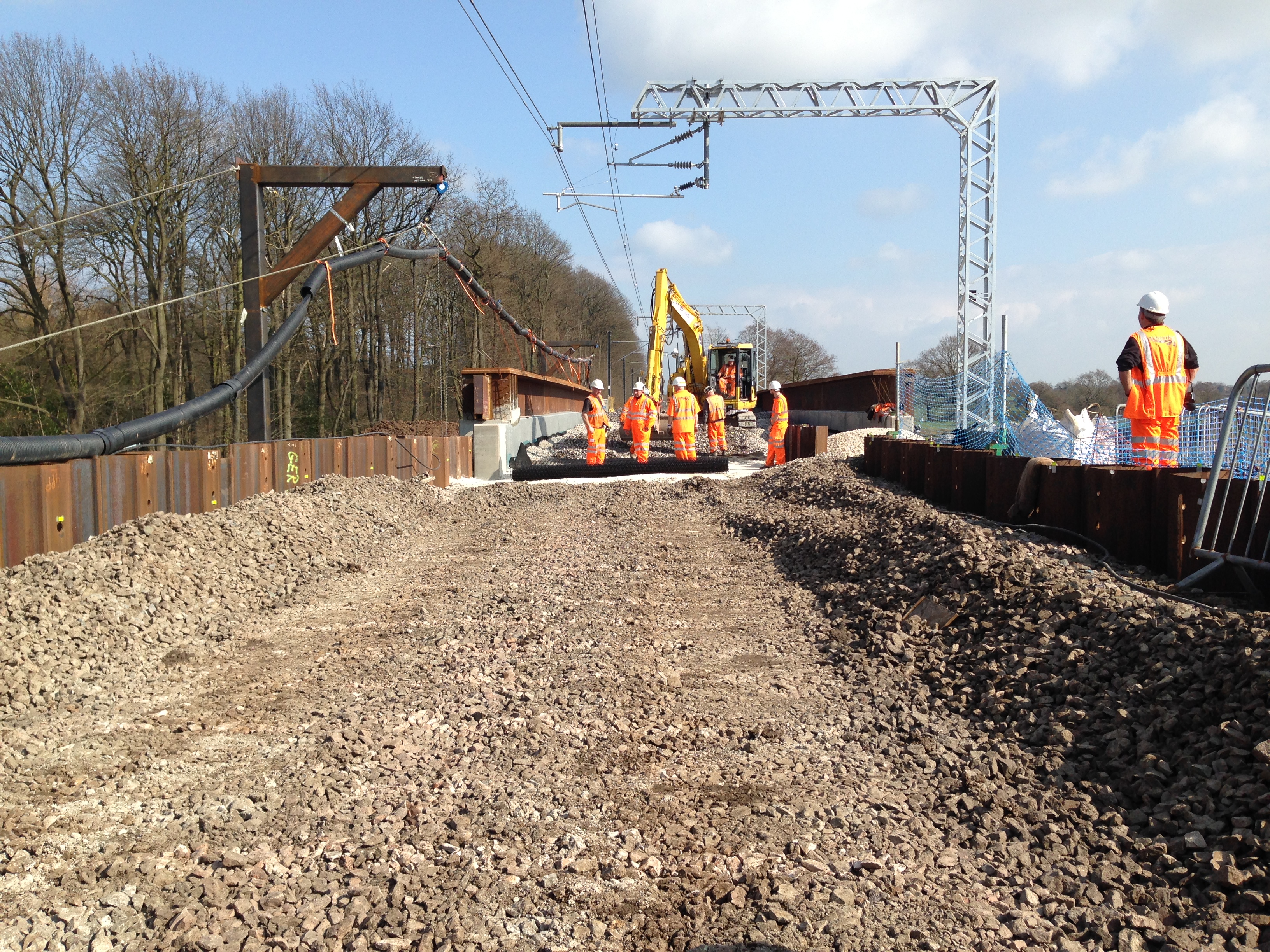 Civil Engineering Works in Rail Trackbed